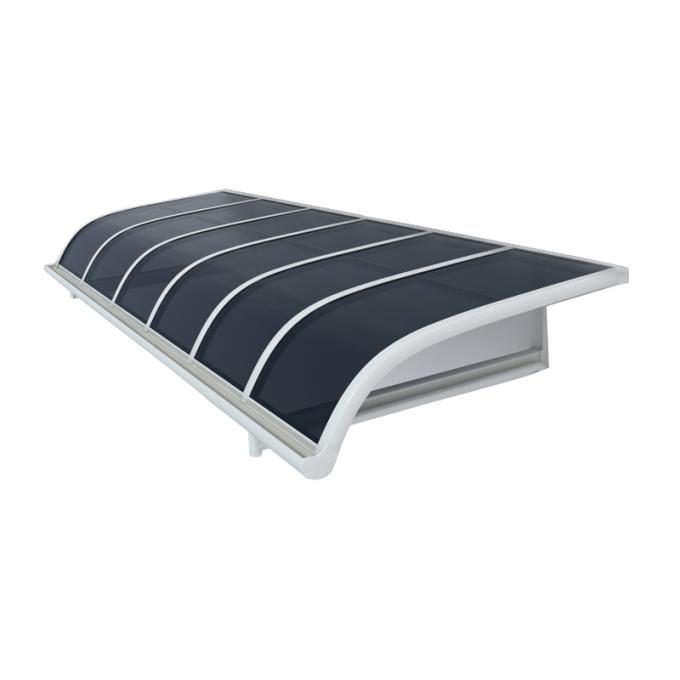 Aluminium Canopy with PC sheet