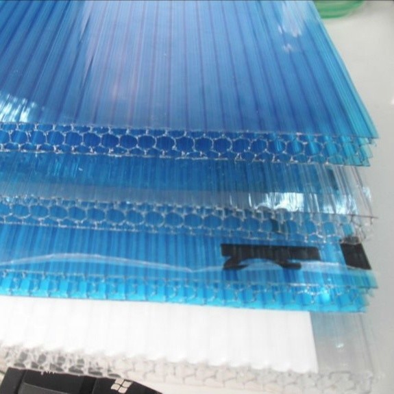 Fire Retardant PC Honeycomb Hollow Sheet - UV Resistant